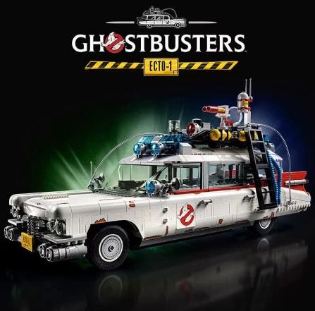 2352pcs Ghostbusters Ghost Car Creative Expert Model 10274 Moc Building ...