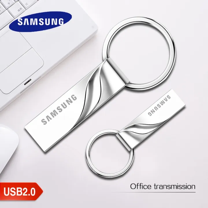 24h Ship+Ready stock】SAMSUNG Metal Mini USB Flash Drive 128GB 64GB 32GB ...