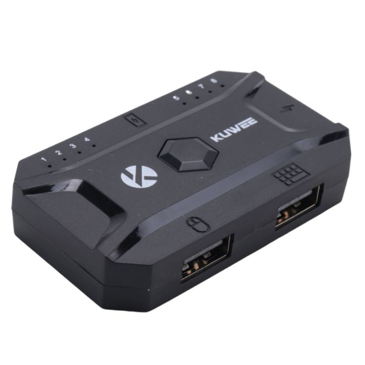 Bluetooth Hub USB 5.0 Converter Wired Keyboard Mouse To Wireless Hub ...