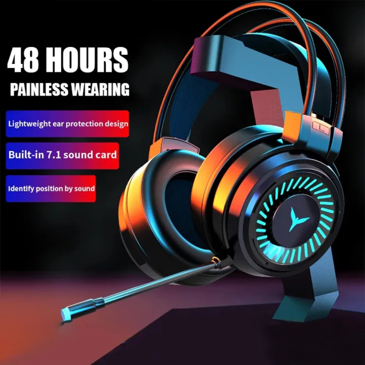 G58 Computer Headphone Wired Gaming Earphones Headset With Microphone ...