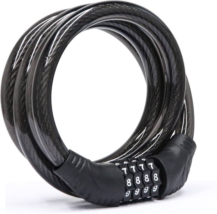 4 digit set password safety helmet lock - cycle accessories | Daraz.com.bd