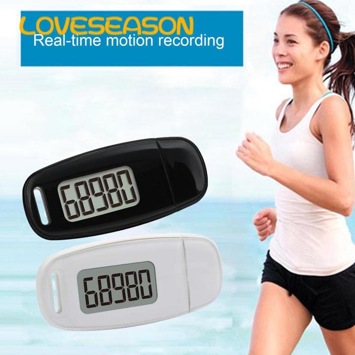 Electronic Pedometer Stay Active with Rechargeable 3d Pedometer ...