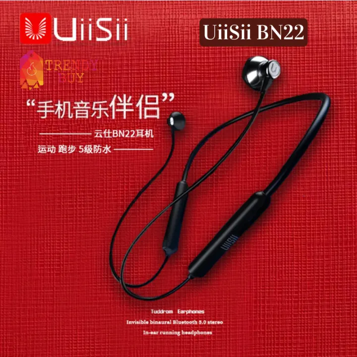 UiiSii BN22 Wireless Bluetooth Neckband Half In-Ear Earphone | Daraz.com.bd