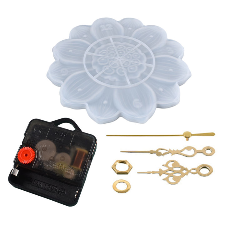 【Wweirdoo】Resin Craft Mold Smooth Edges Clock Silicone | Daraz.com.bd