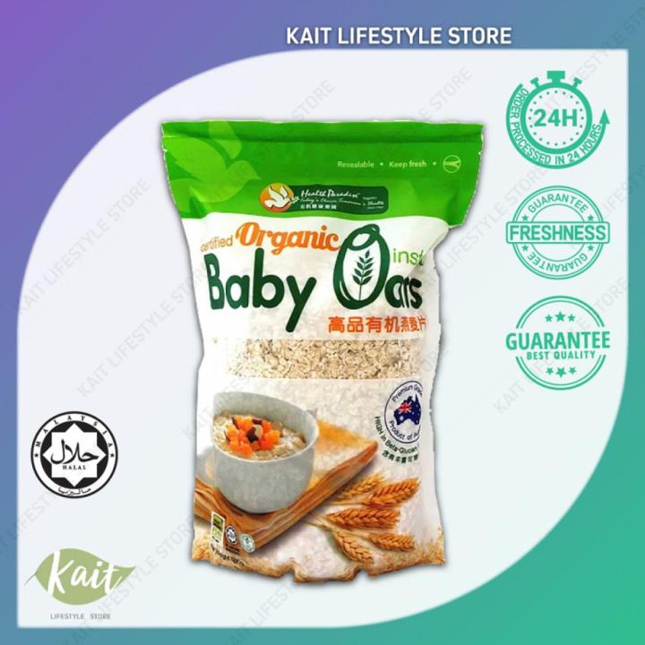 Health Paradise Organic Baby Oats Instant 500G | Daraz.com.bd