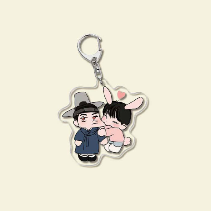 Korean BL Manga Painter Of The Night Anime Keychain Yeon Seung Ho ...