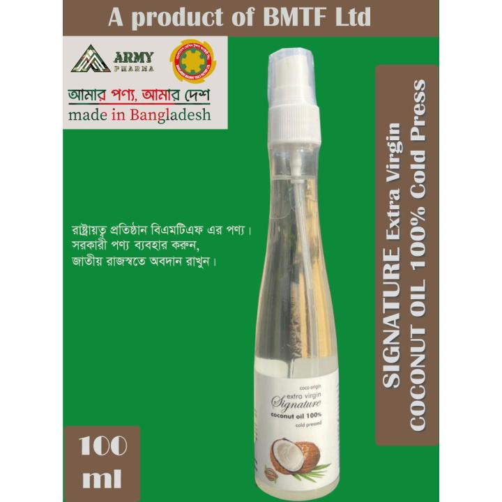Signature Extra Virgin coconut Oil, 100% cold pressed | Daraz.com.bd