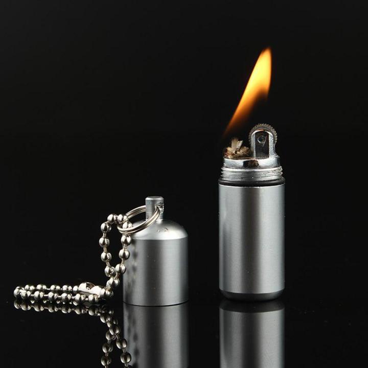 Zippo oil Lighter Key Chain Capsule Flint Lighter | Daraz.com.bd