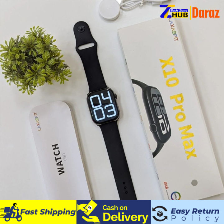 X10 Pro Max Smartwatch | 1.91”/2.3” AMOLED HD Display | Bluetooth ...