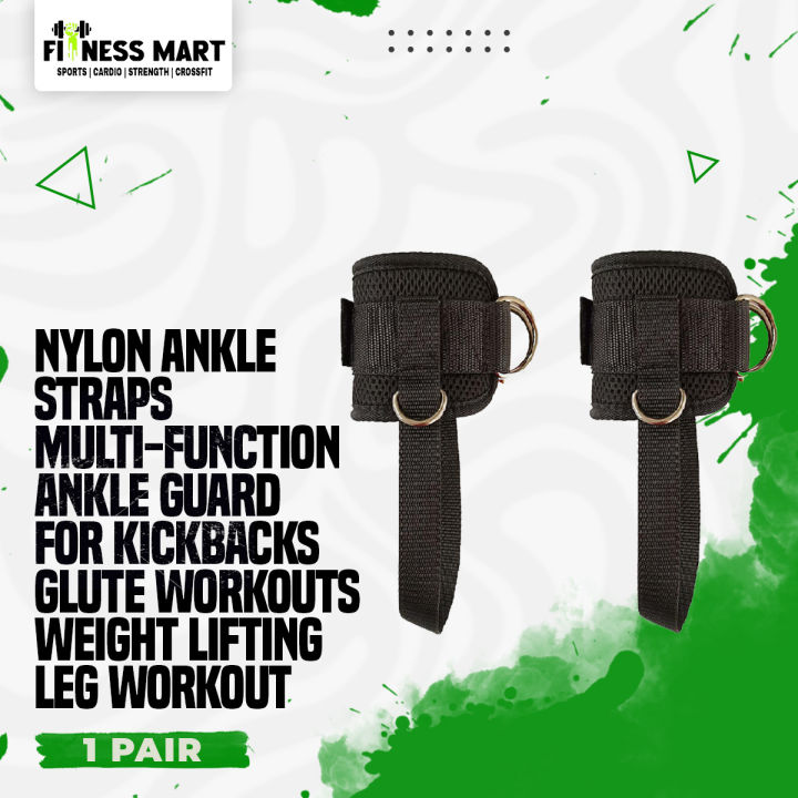 1 Pair Of Nylon Ankle Straps Multi-function Ankle Guard For Kickbacks ...