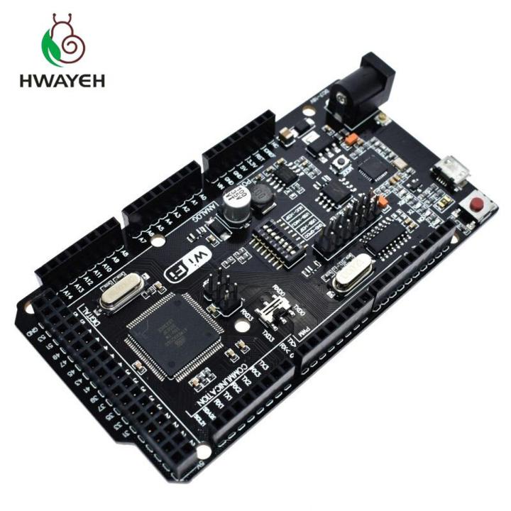 【happy one】HWAYEH Mega2560 + WiFi R3 ATmega2560+ESP8266 32Mb memory USB-TTL CH340G. Compatible ...