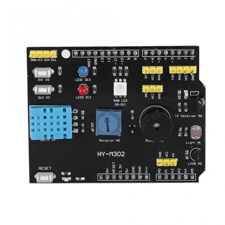 9-in-1 Multi-function Module Expansion Board Buzzer For UNO Arduino ...