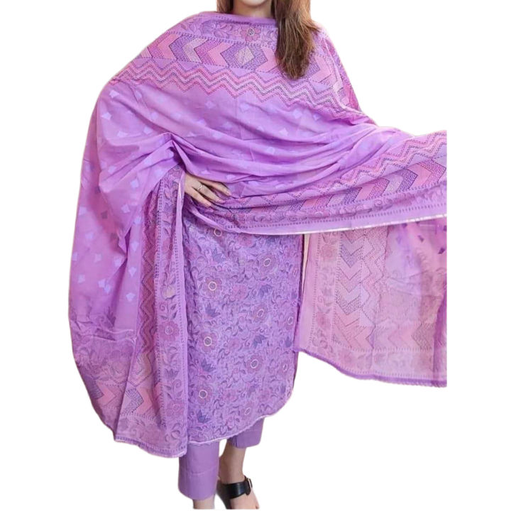 Unstitched High Quality Cotton Fabric Exclusive, Fashionable, Stylish ...