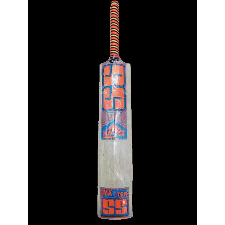 Ss Custom Tape Tennis Cricket Bat - Solid Wood Construction With A ...