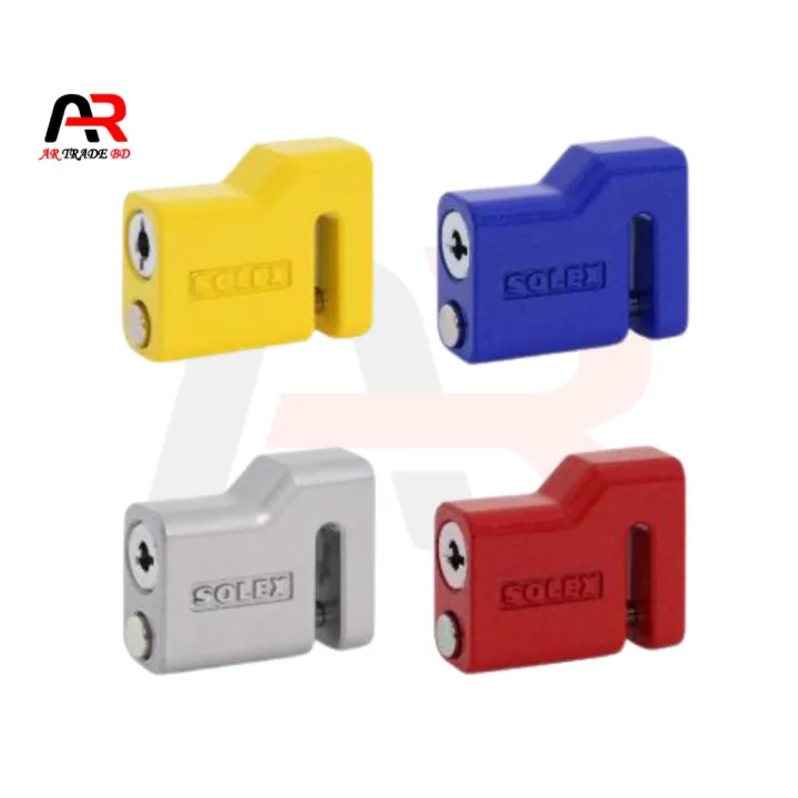 Solex Motorcycle Disc Lock Roller Shutter Lock Disc Lock for Motorbike ...