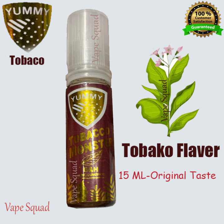 Yummy Tobaco Monstar Flaver Electric Device/Vape Juice 15ML for ...