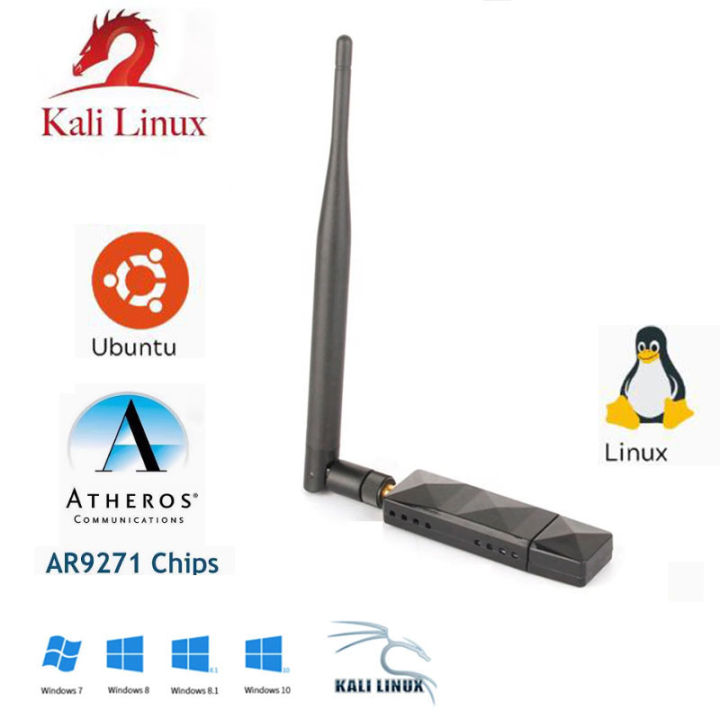 Atheros AR9271 Chipset 150Mbps Wireless USB WiFi Adapter 802.11n ...