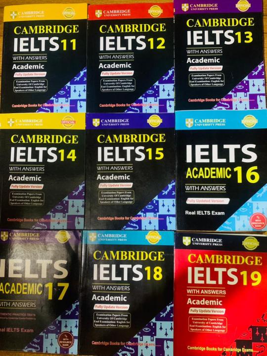 Cambridge IELTS 11 to 19 (Academic) Book without D.V.D | Daraz.com.bd