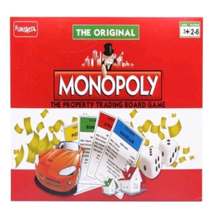 Monopoly Board Game - Multi Color | Daraz.com.bd