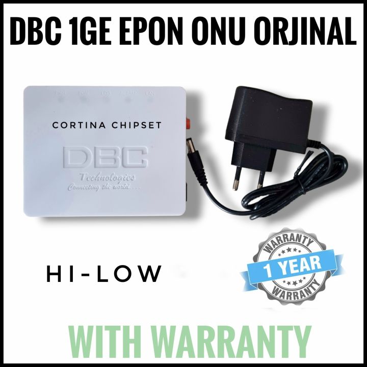 DBC New 1Ge Epon Onu (1 Pon Port) - Enhanced Optical Network Unit For ...