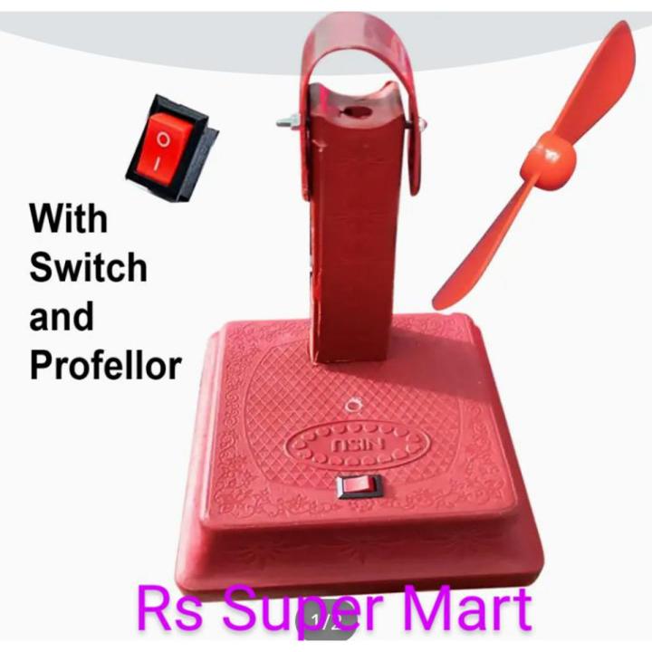 Mini Stand Fan Body With. Switch & Pakha | Daraz.com.bd