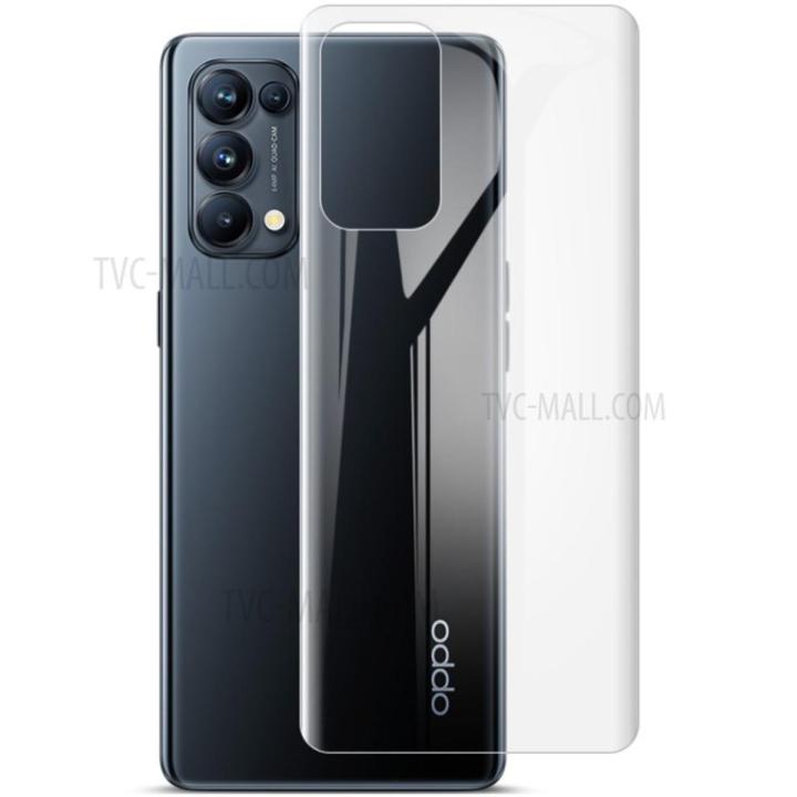 Oppo Reno5 Pro Hydrogel Back Poly - Transparent | Daraz.com.bd