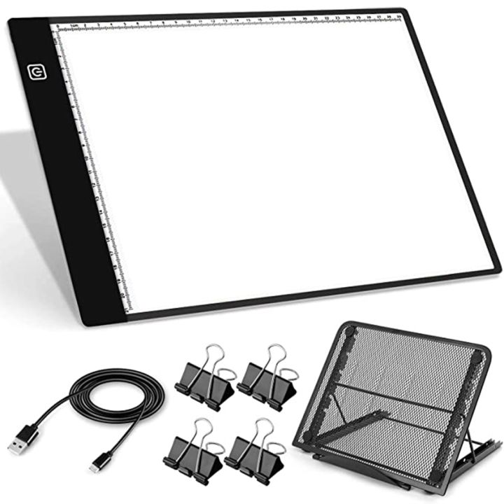 A4 LED Tracking Light Box, USB Powered Light Pad, LED Light Board ...
