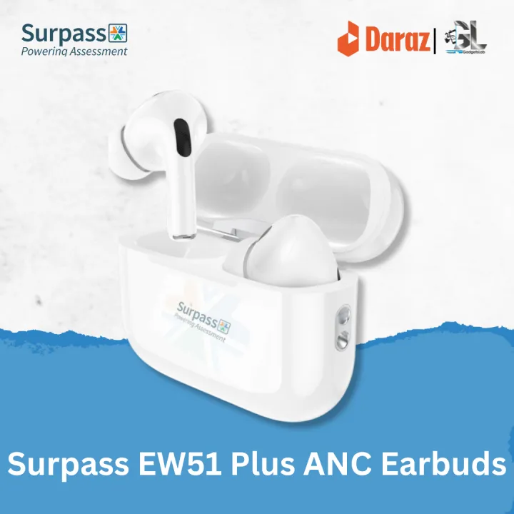 Surpass EW51 Plus ANC Earbuds | Daraz.com.bd