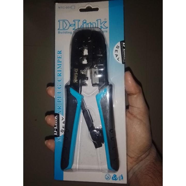 D- Link Network Lan Cable Crimper, Modular Network Crimping Tool - Rj45 ...