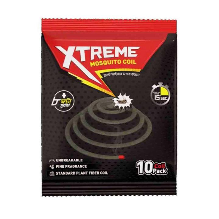 Xtreme Mosquito Coil Fine Fragrance Unbreakable Standard Plant Fiber ...