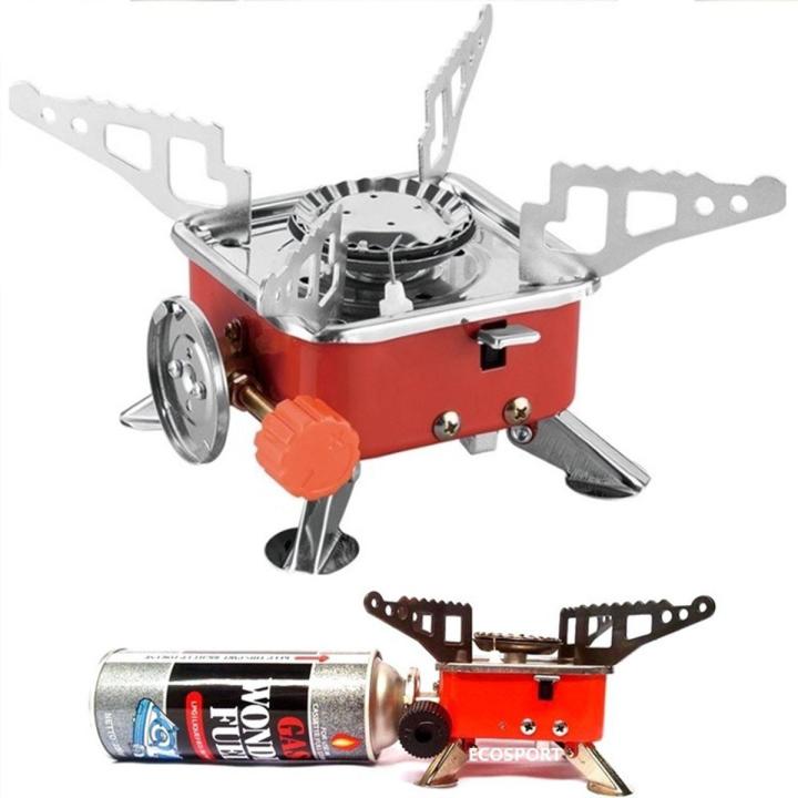 Portable Card Type Campaign Butane Gas Stove Burner With Botol | Daraz ...