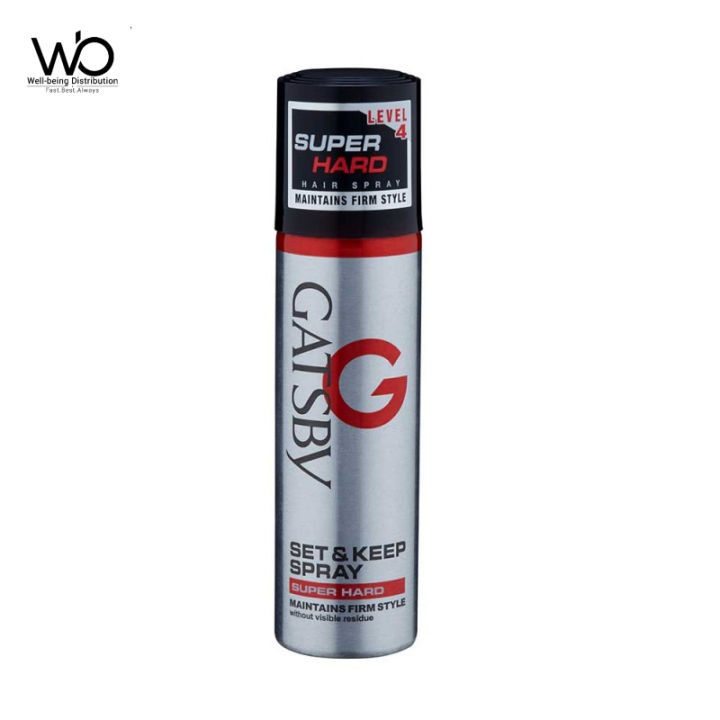 66 ml Gatsby super hard level 4 hair spray International UAE product ...