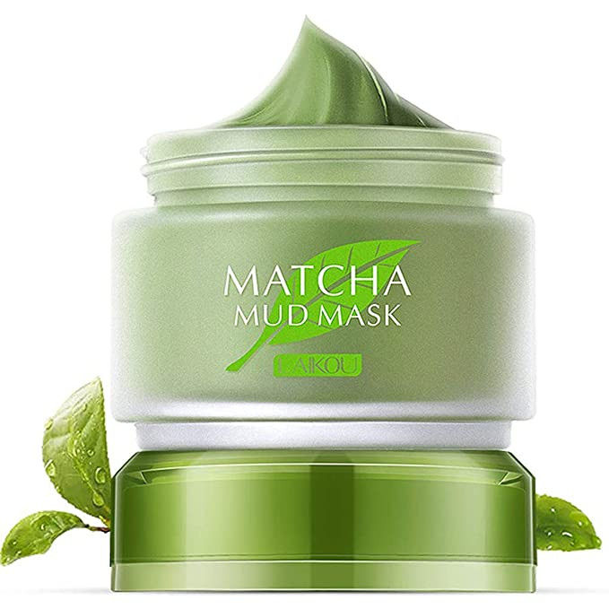 Matcha Mud Mask - Acne Treatment Deep Cleaning Moisturizing and ...