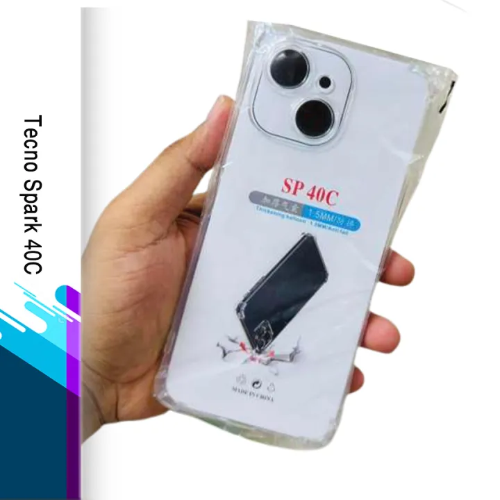 For Tecno Spark 40C - USG Crystal Clear Soft TPU Ultra-Thin Transparent ...