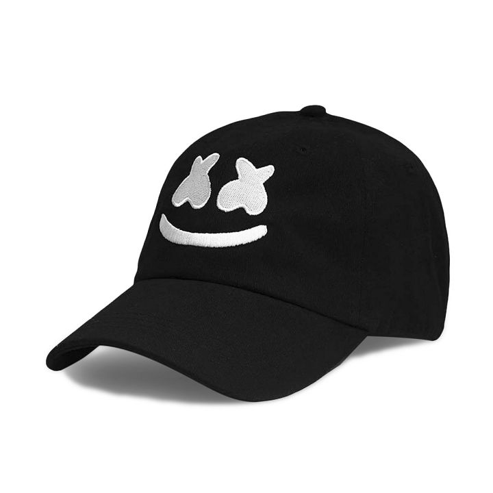 Marshmello Cap for Men - Black | Daraz.com.bd