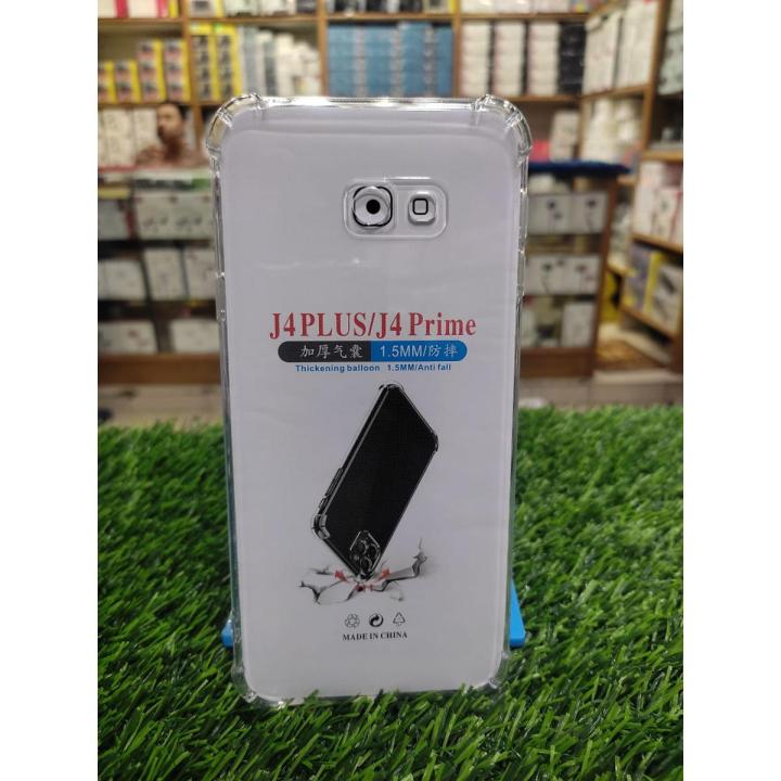 For Samsung J4 Plus / Galaxy J4 Prime Water TPU Transparent Back Cover ...