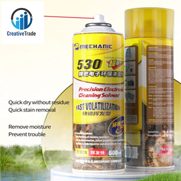 Mechanic 530 High Precision Electronic Contact Cleaner Spray 550ml ...