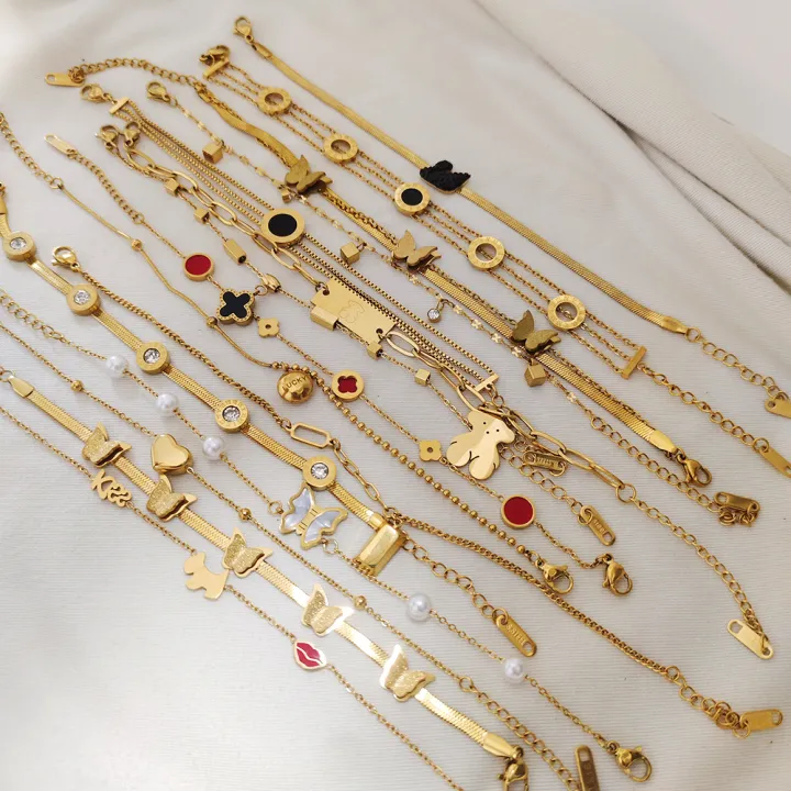 Chain with Simple Chain Anklet For Women & Girls | Daraz.com.bd