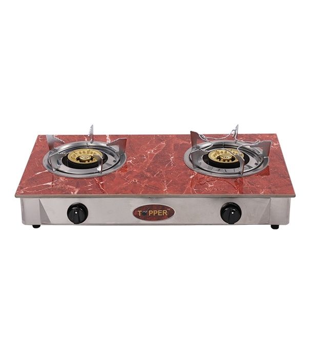 Rfl-TOPPER Pearl Double Ceramic Auto Stove LPG 966135 | Daraz.com.bd
