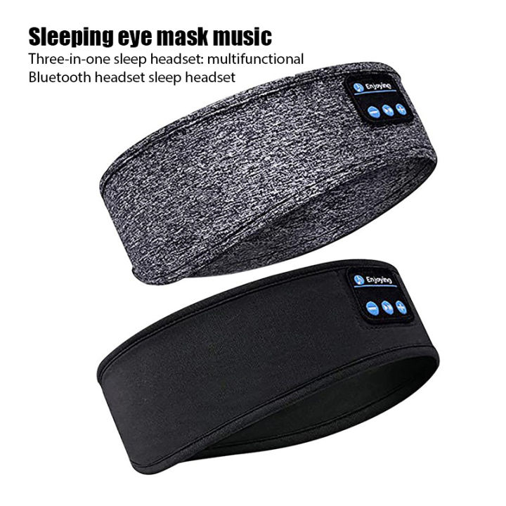 Wireless Bluetooth Headset Sports Sleeping Headband Elastic Wireless ...