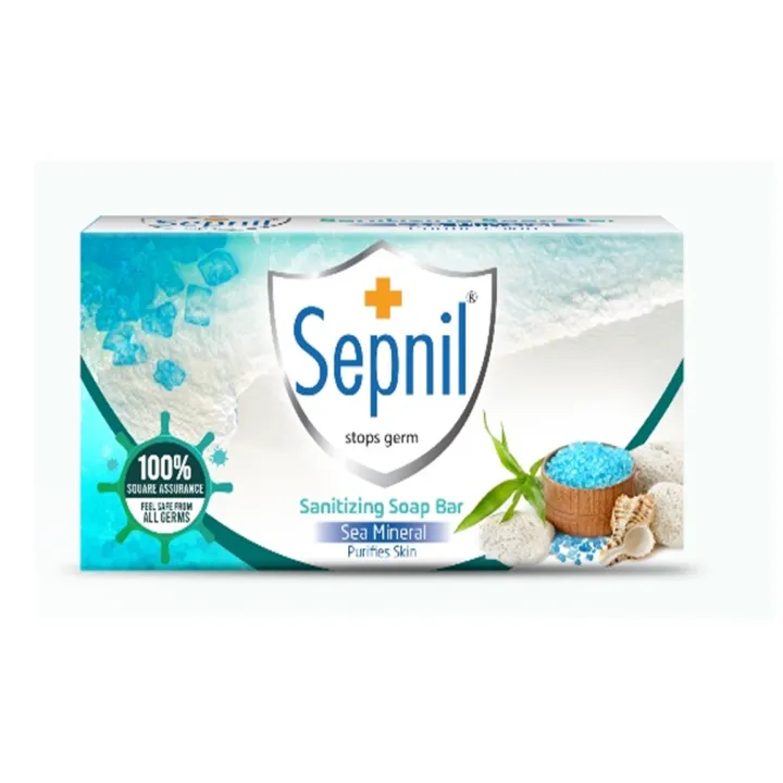 Sepnil Sanitizing Soap (Sea Mineral) - 100gm | Daraz.com.bd