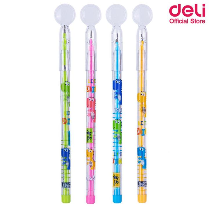 Deli C092 Non-sharpening Stackable Pencil 2B - 4 pcs pack | Daraz.com.bd