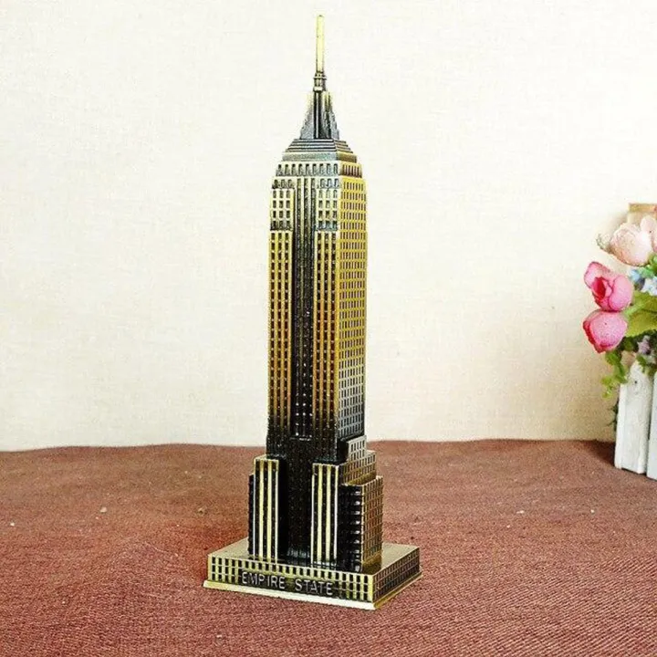 Empire State Building Showpiece Metal Home Office Decor | Daraz.com.bd