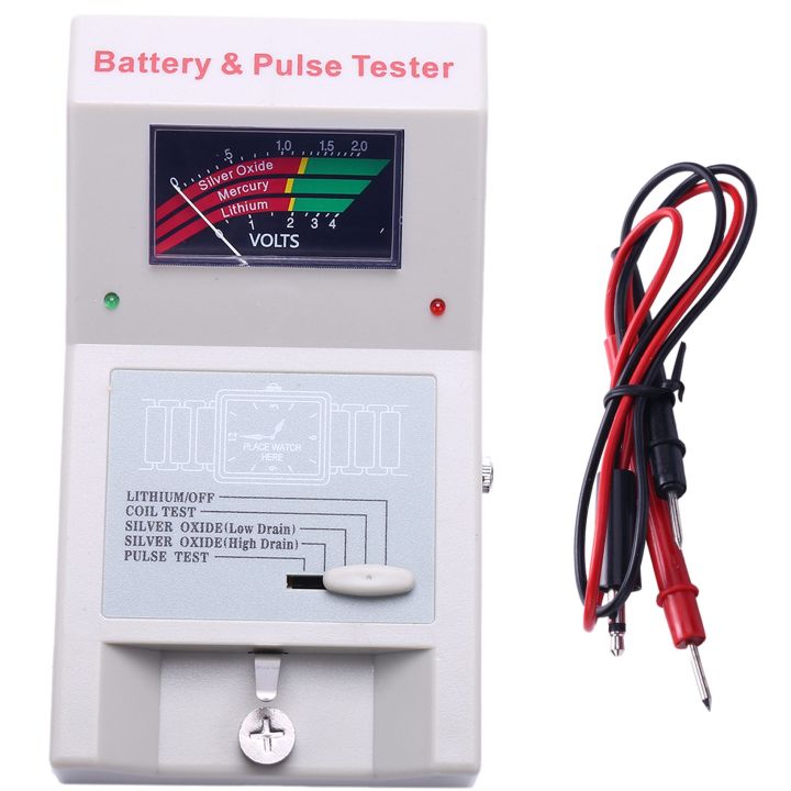 Quartz Watch Analyzer Detector Battery&Pulse Tester Repair Tools ...