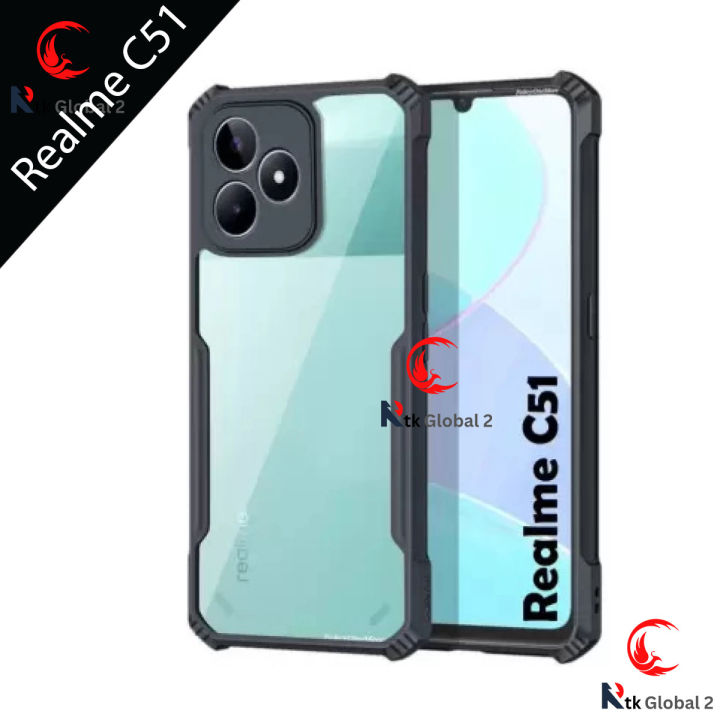 For Realme C51 New Design Back Cover Armor Stock Prof Case Armor ...
