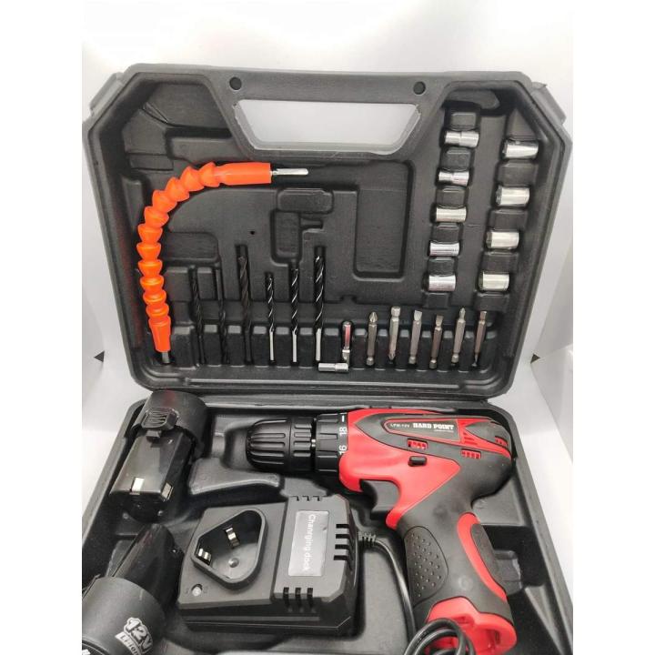 New Cordless Drill machine Set 12V- 23pcs Material | Daraz.com.bd