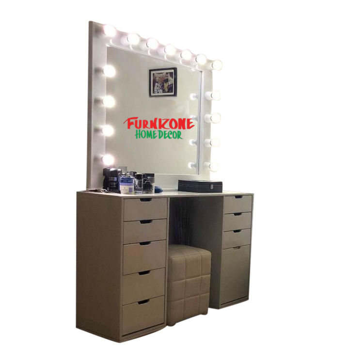 Vanity Dressing Table Smart Desing By Furnizone - Dressing Table | Daraz.com.bd