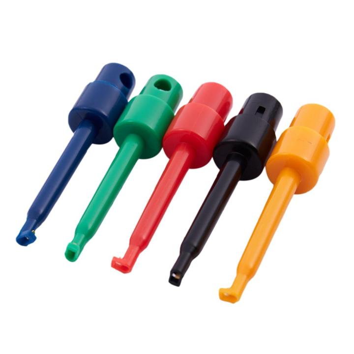 TWEXQNY Set of 10 Large Round Single Clip Hook Test Probe for ...