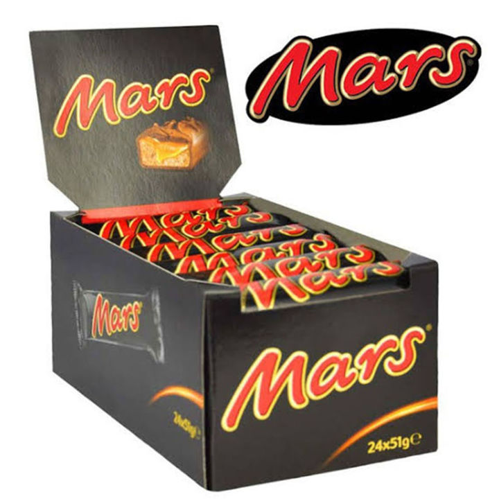 Mars Chocolate Bar,51G,Box 24Pcs | Daraz.com.bd