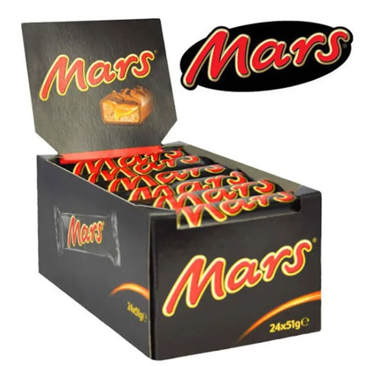 Mars Chocolate Bar,51G,Box 24Pcs | Daraz.com.bd